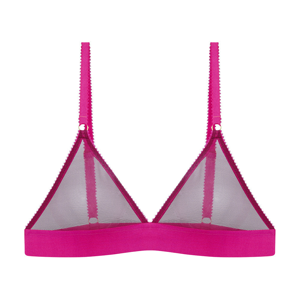 Dora Larsen | Luna Clean Tulle Triangle Bralette